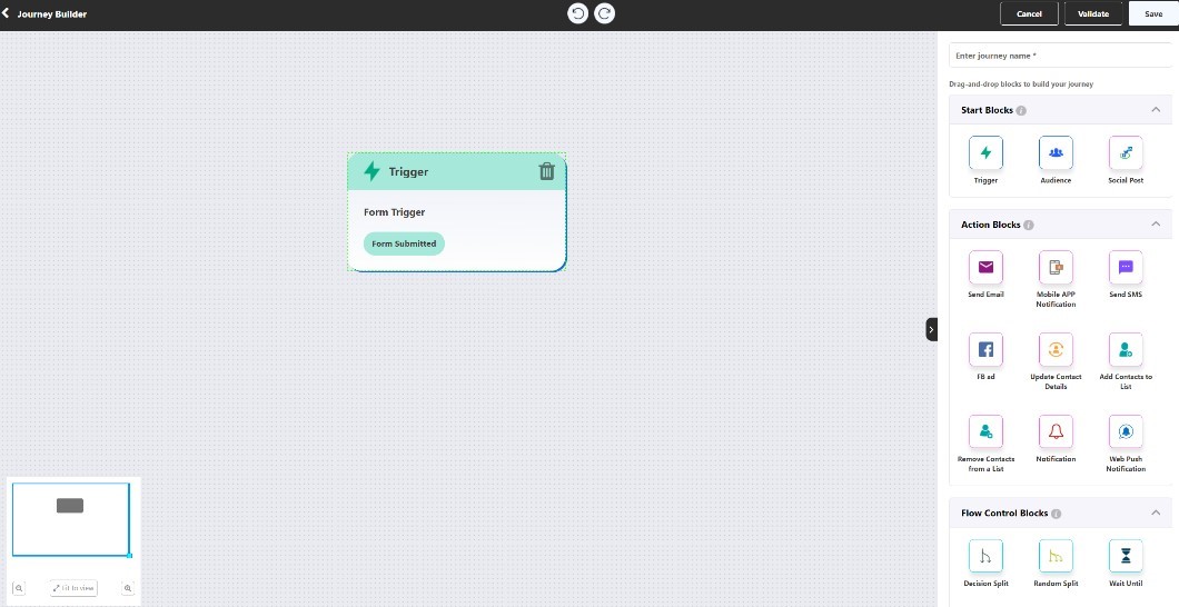 Creating a Sample Customer Journey Automation Workflow