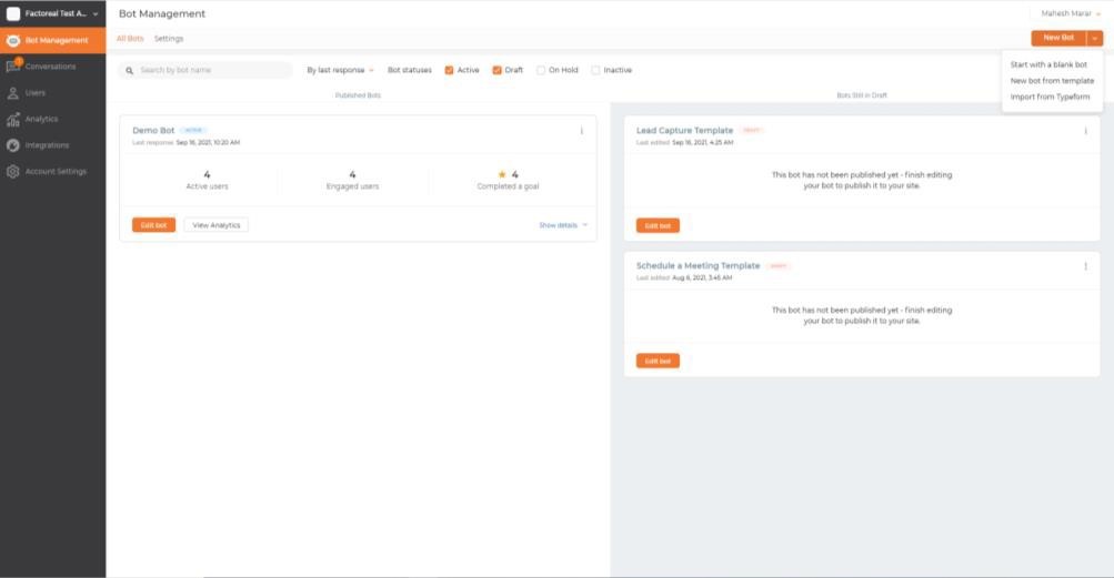 How to Setup the Chatbot for Website