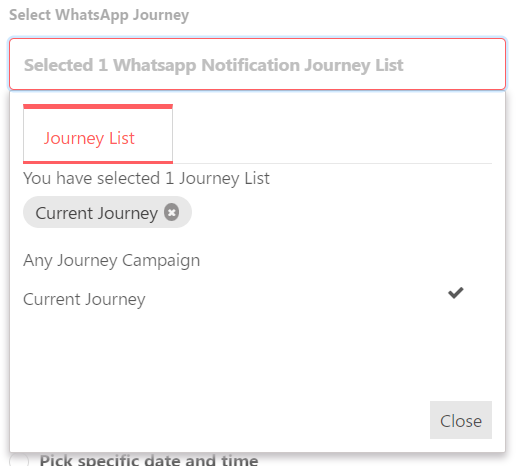 How to Send a WhatsApp One-way Notification