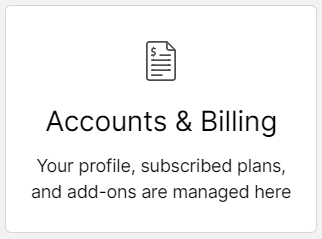 Billing & Add-ons